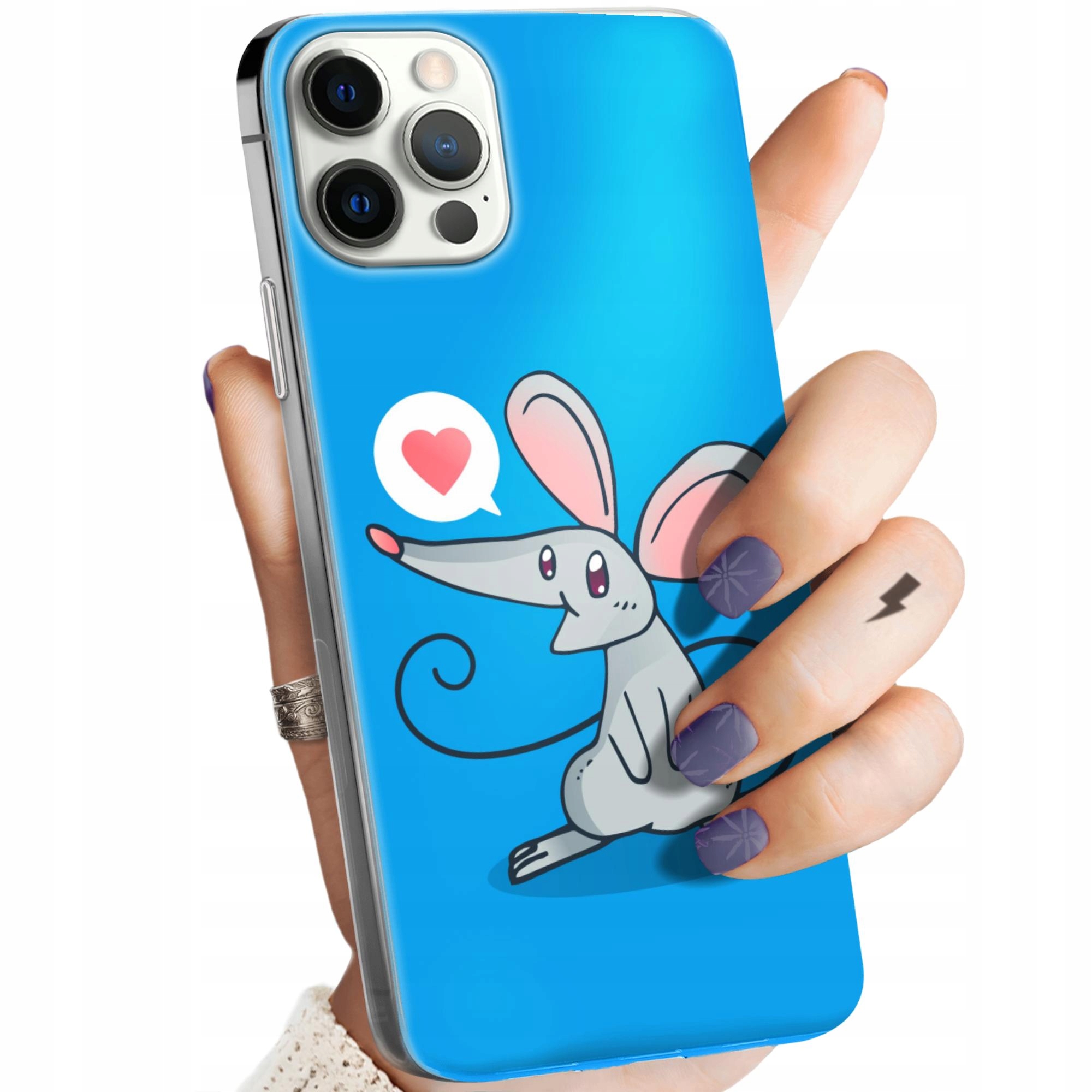 POUZDRO PRO IPHONE 12 PRO MAX VZORY MYŠKA MOUSE MINI KRYT OBAL CASE za ...