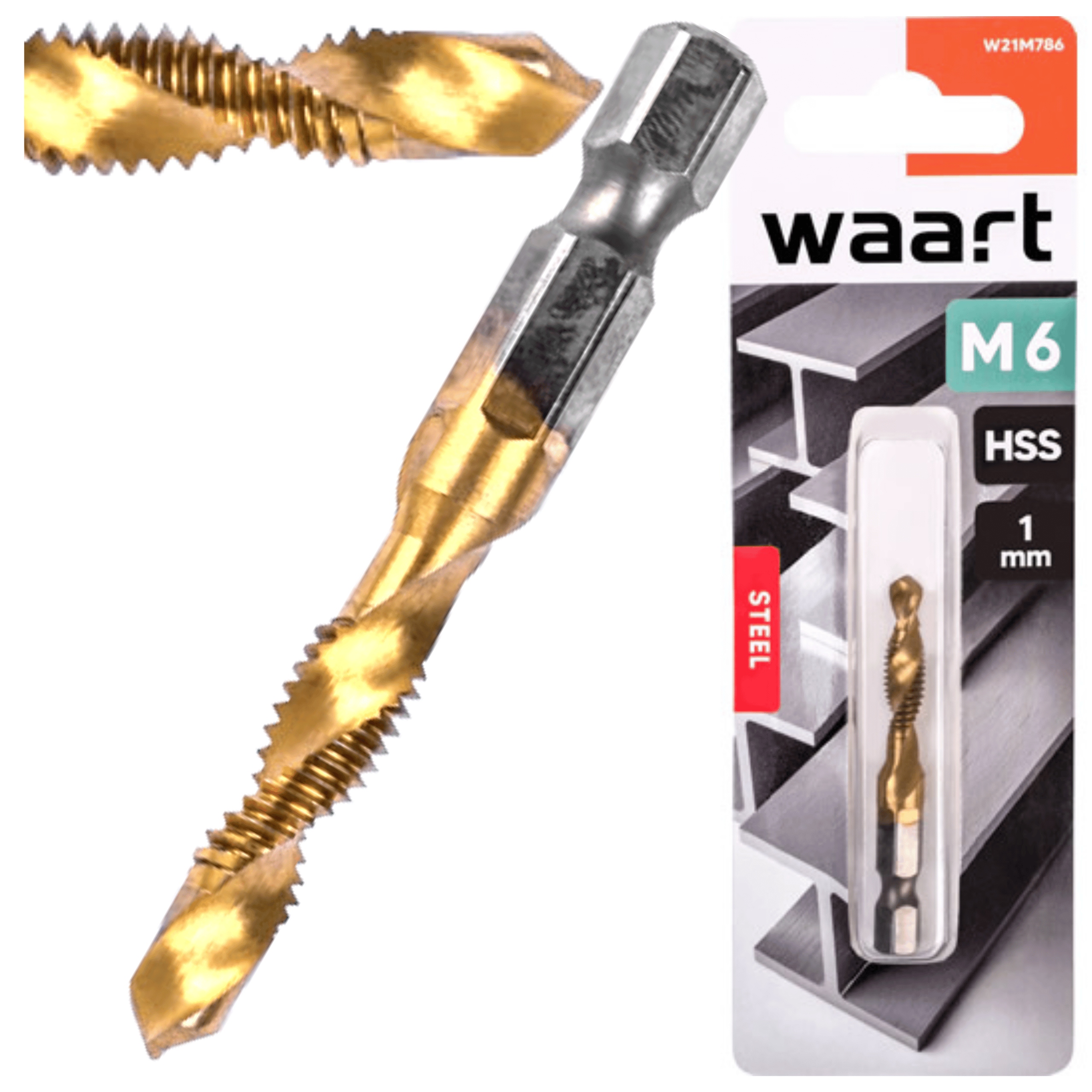 WIERTŁO GWINTUJĄCE M6 HSS, gwintownik z wiertłem W21M786 za 12,09 zł z Kraków - Allegro.pl ...