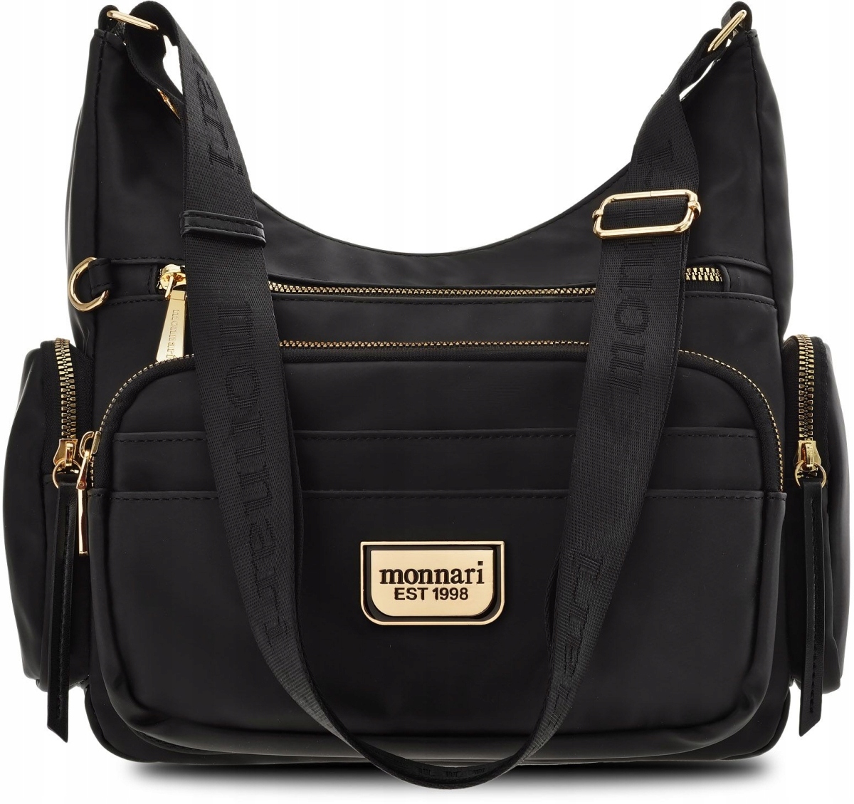 MONNARI Torebka TORBA CROSSBODY Duża LISTONOSZKA 14371889030 - Allegro.pl
