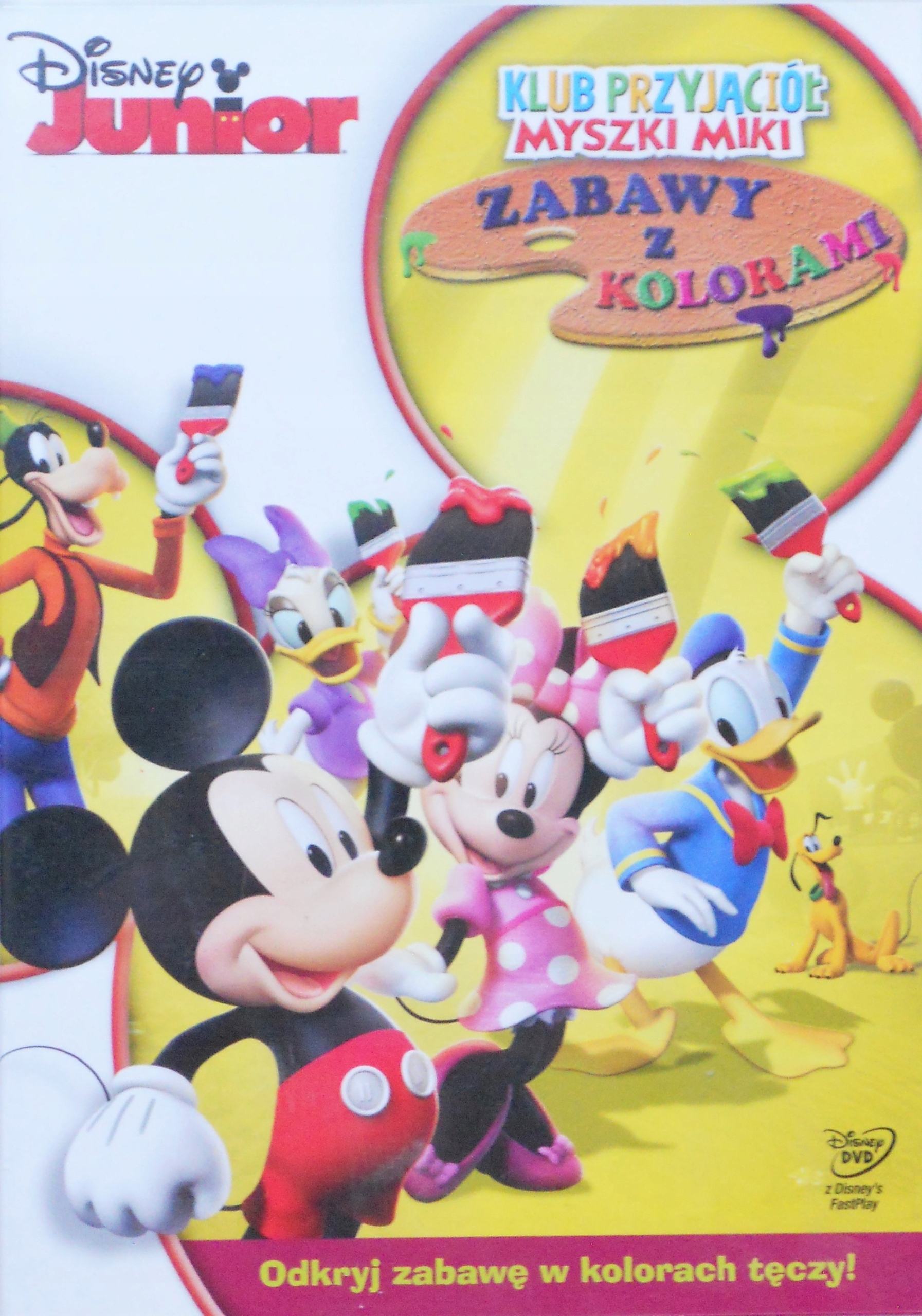 KLUB PRZYJACIOL MYSZKI MIKI ZABAWY Z KOLORAMI DVD płyta DVD - porównaj ceny - Allegro.pl