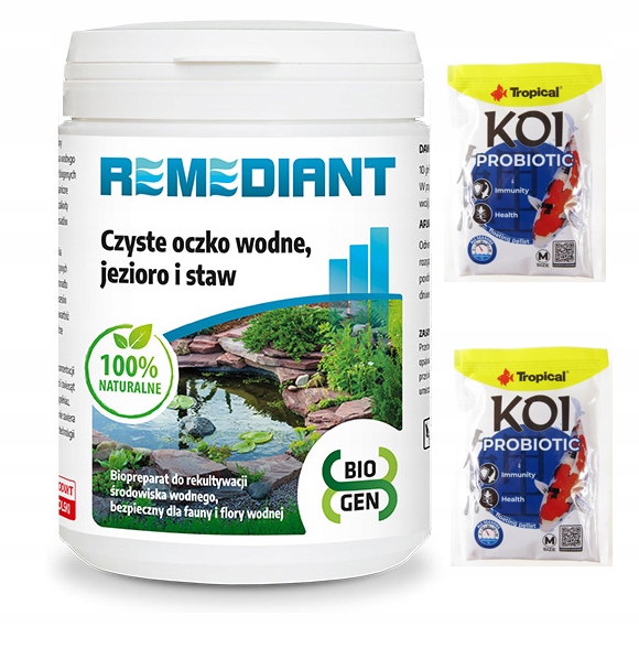 Preparat do rekultywacji wody Bio-Gen remediant 500 g (5908280716817 ...