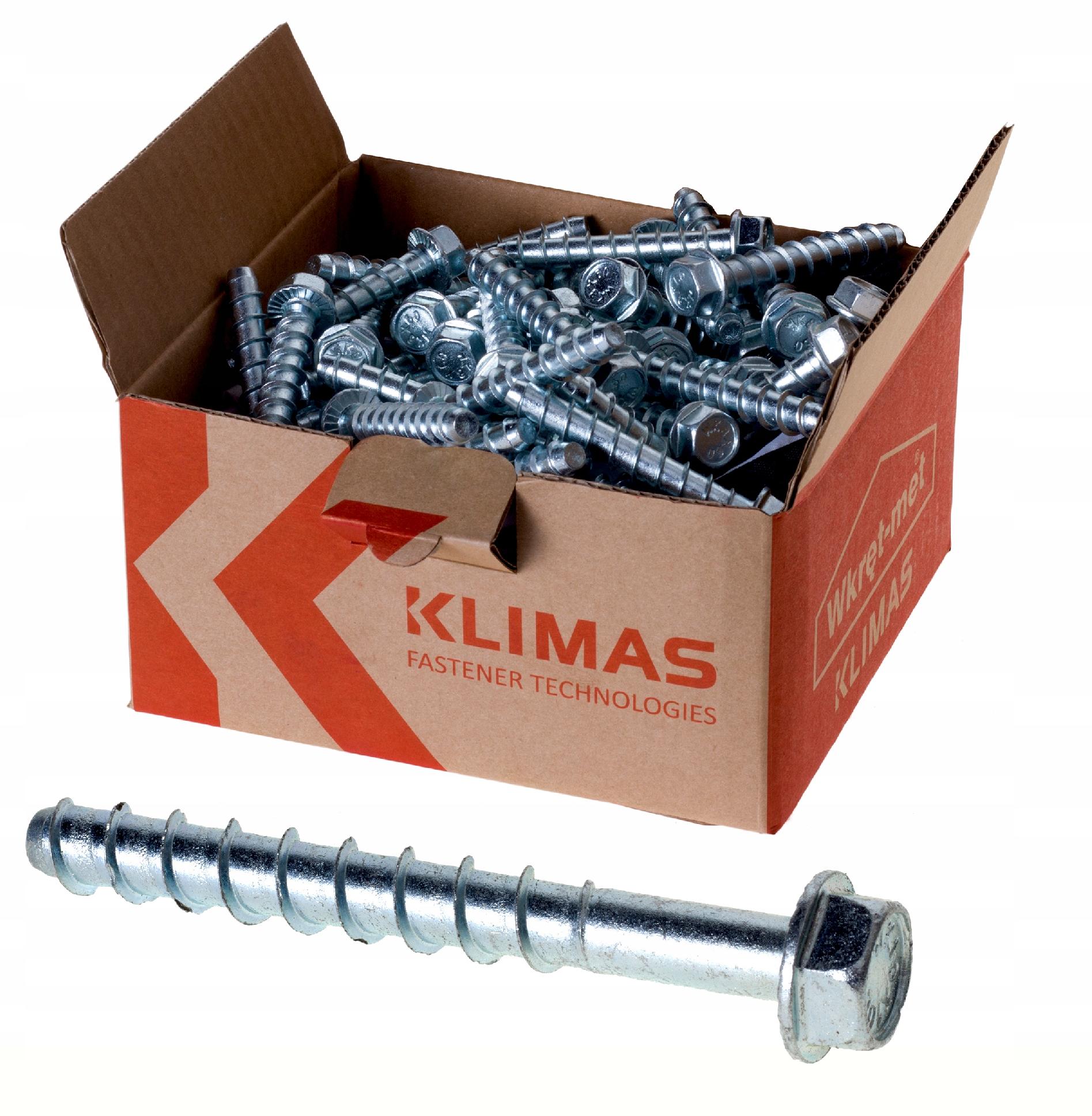 Wkręty do betonu Wkręt-Met 8 x 60 mm 1 szt. (5902622315942) • Cena, Opinie • Gwoździe, wkręty ...