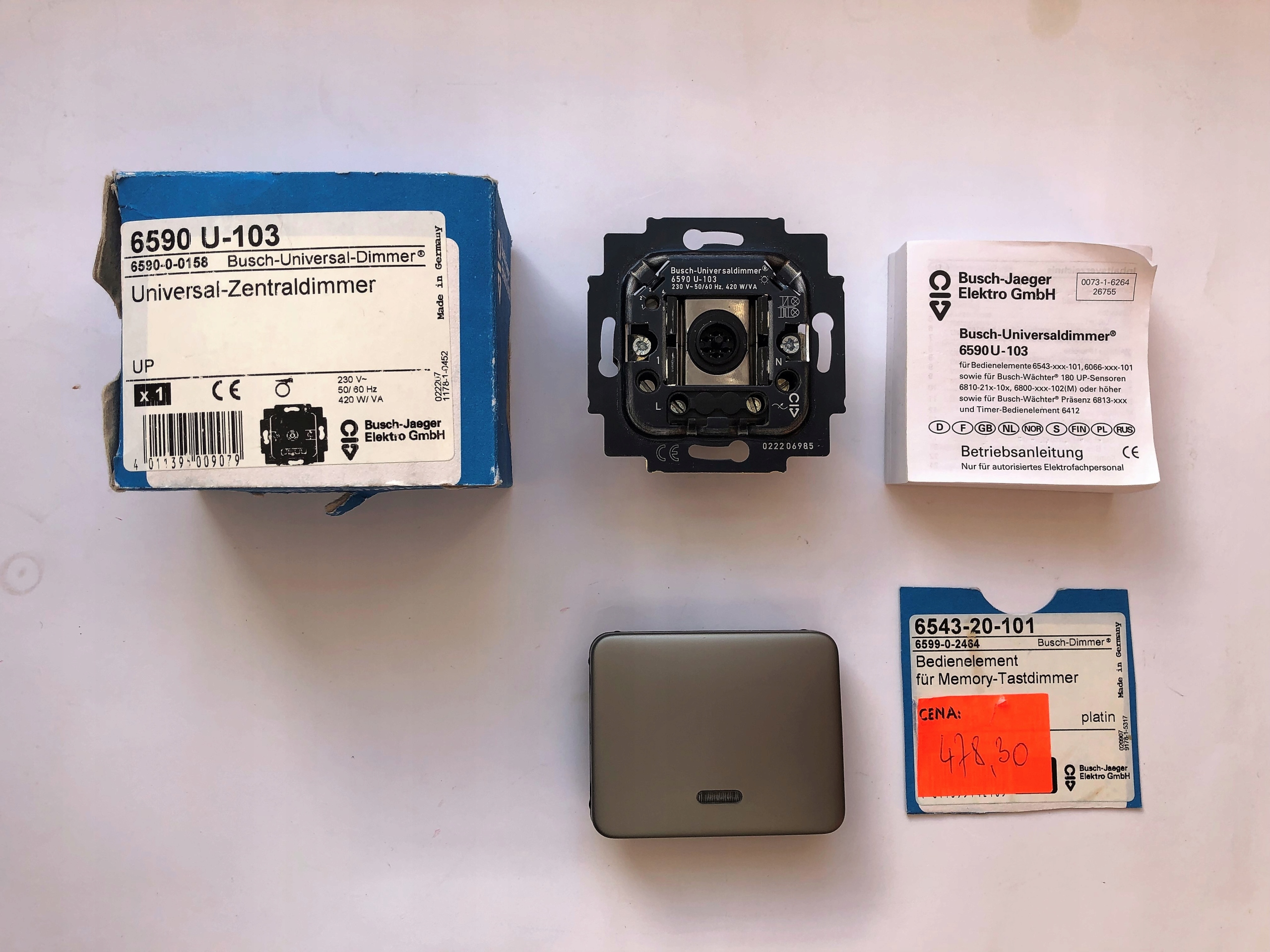 Ściemniacz Dotykowy ABB odcienie brązu 0222071178-1-0452 • Cena, Opinie - Allegro