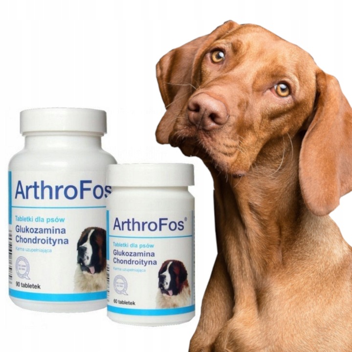 Arthrofos 90 tabletek dla psa (Stawy) (5902232645859) • Cena, Opinie • Suplementy dla psów i ...