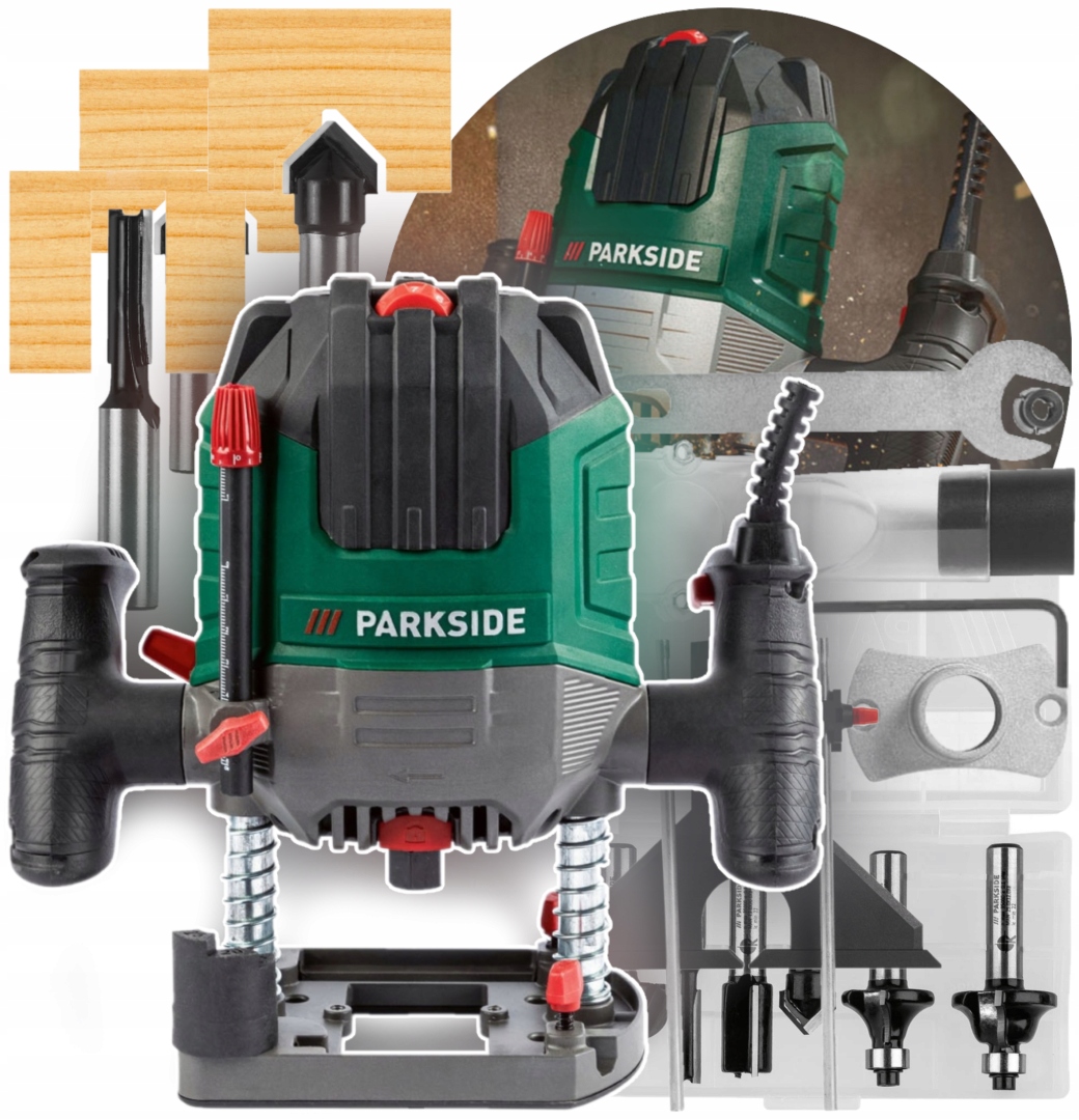 FREZARKA GÓRNOWRZECIONOWA PARKSIDE POF 1200 E4 - 1200W (4058143083202 ...