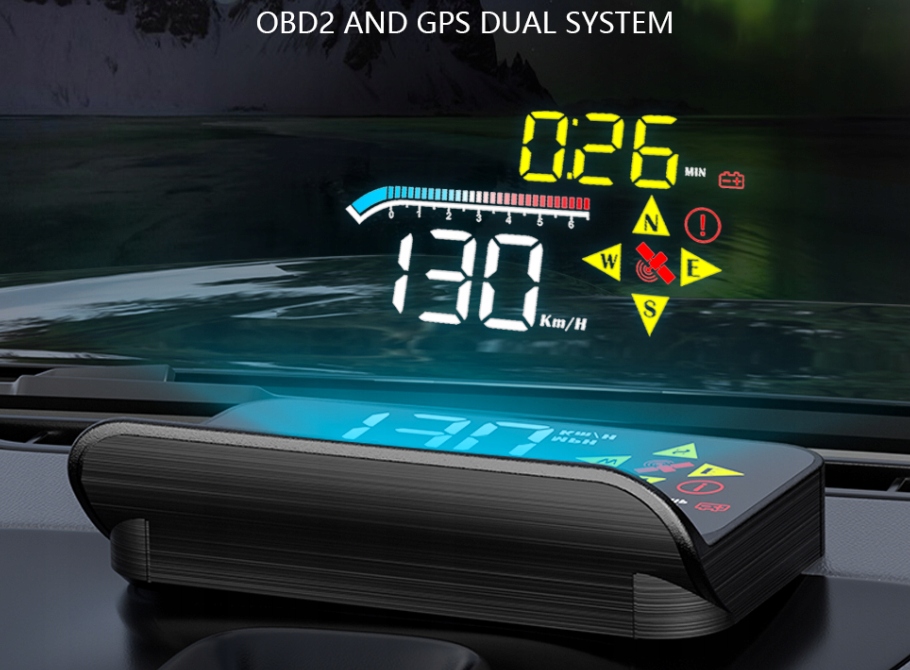 ПРОЕКТОР HEAD UP DISPLAY HUD OBD2 GPS купити на Avtoex з Польщі в Україні - Львів, Одеса ...