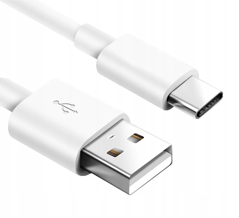 Kabel Interlook USB - USB 3.1 typ C 1 m biały • Cena, Opinie - Allegro