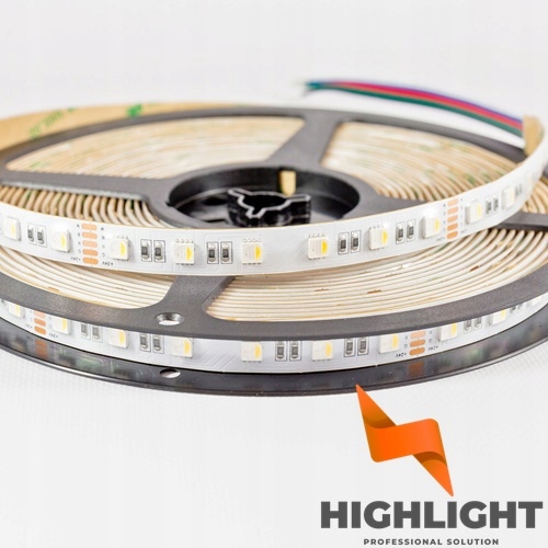 1m Taśma LED RGBW IP65 Neutralna 24V 19,2W 60LED (5905141729665) • Cena ...