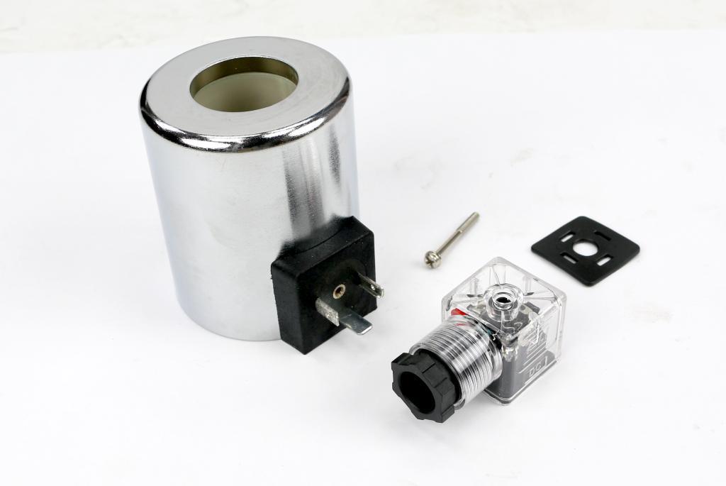 Elektromágneses szelep osztó tekercs V-DVS-80L-1/2 24V DC VOIMA, V-CEW-24VDC-80, • Ár ...