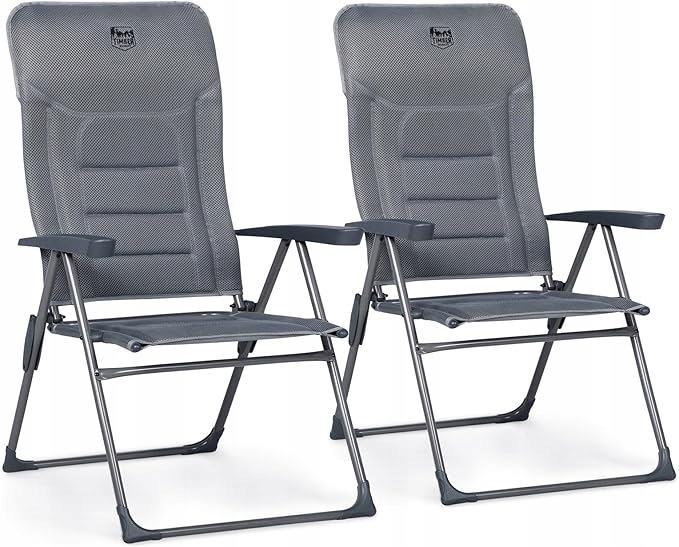 Timber Ridge 2 db-os összecsukható kempingszék szett magas háttámlával ...