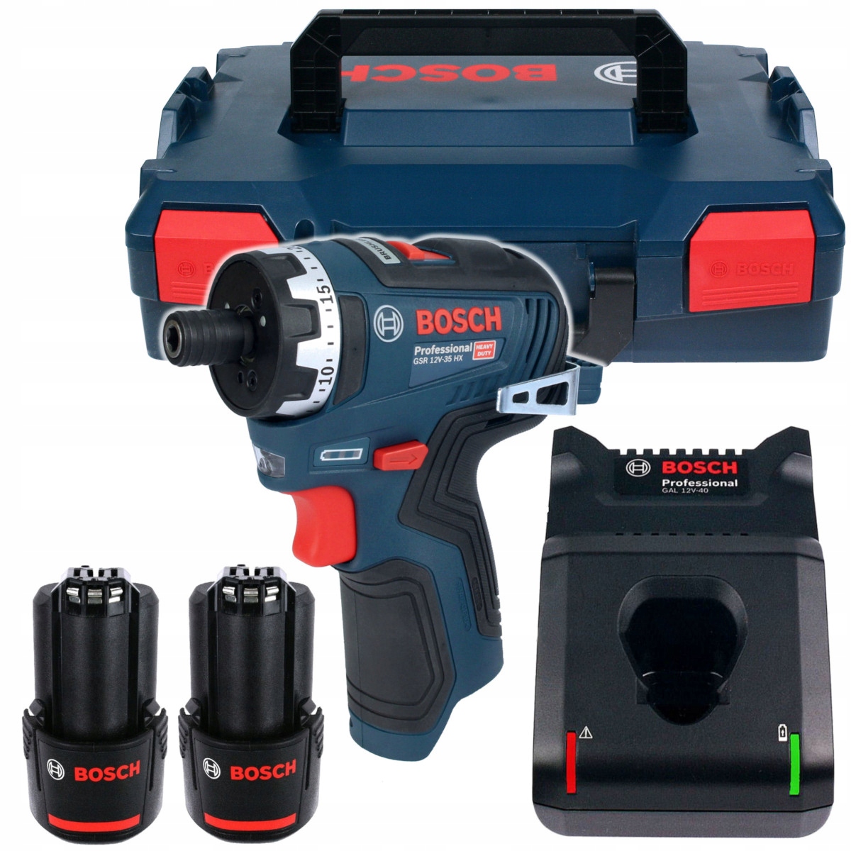 Wkrętarka Bosch akumulatorowa 12 V 3,0 Ah 20/35 Nm z walizką ...