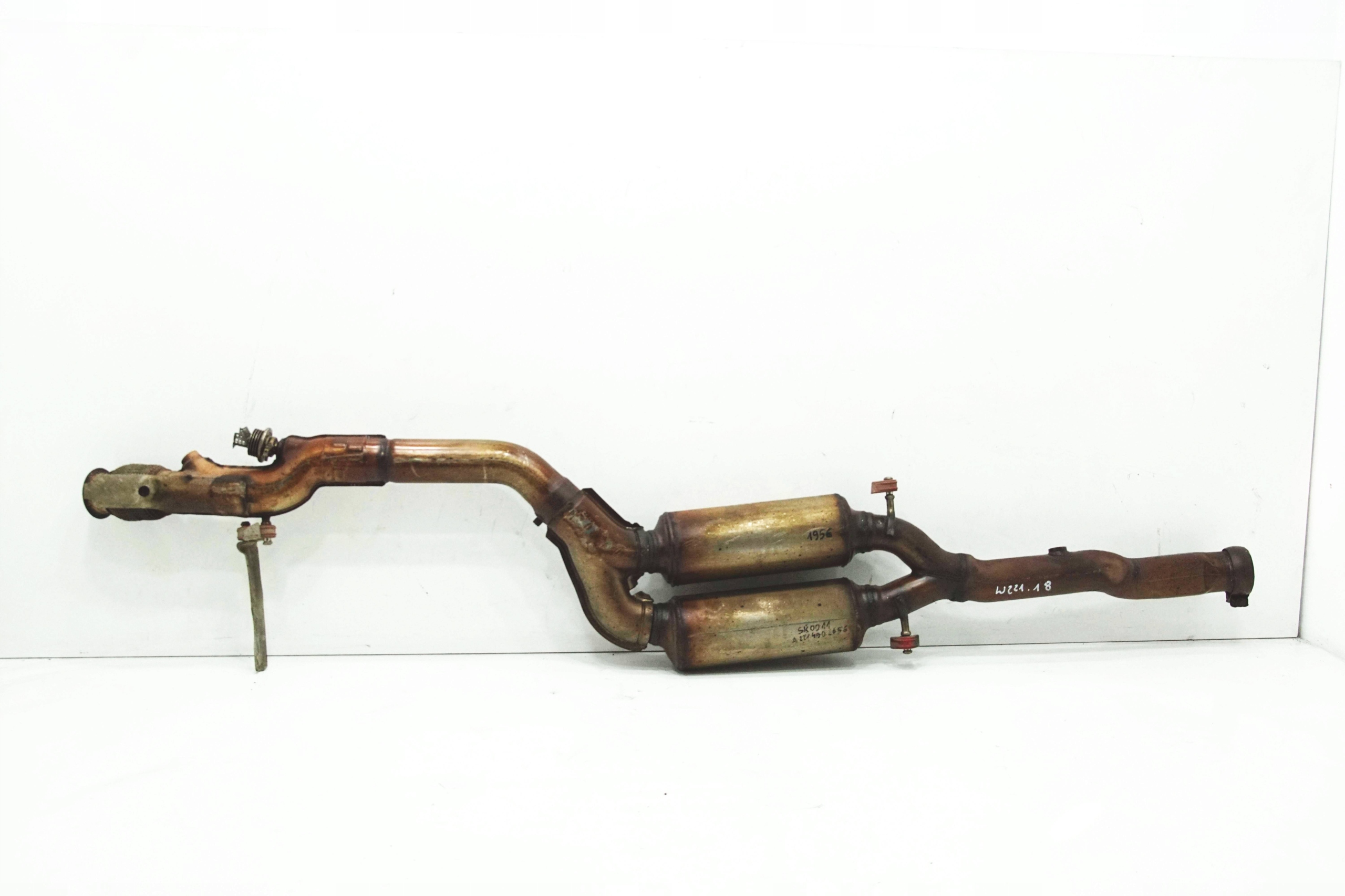 UKŁAD WYDECHOWY KATALIZATOR MERCEDES W221 BlueTEC 3.5 CDI A2214902656 ...