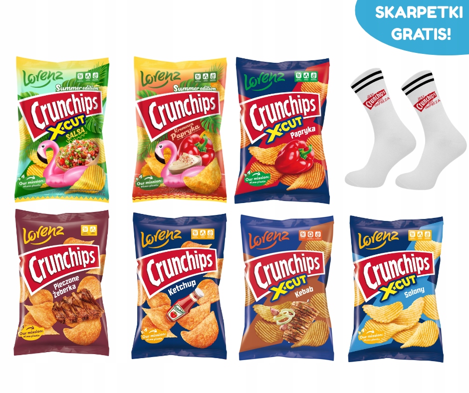 Chipsy Crunchips - Niska cena na Allegro