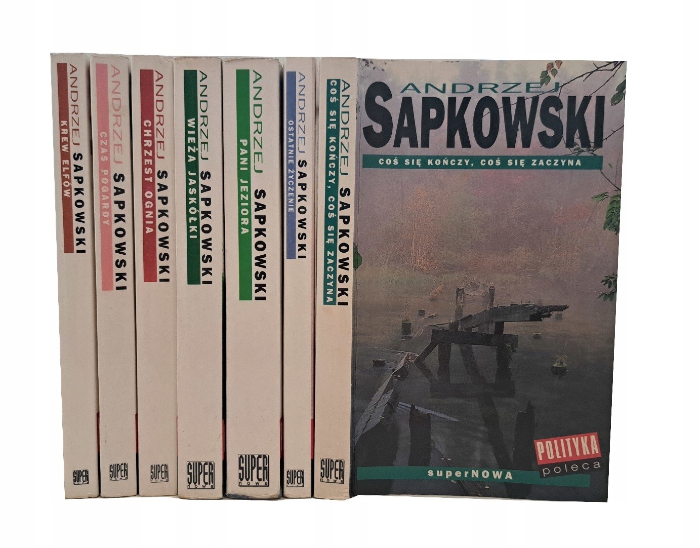 Wiedźmin Saga o wiedźminie 7 tomów kpl Andrzej Sapkowski (15171216698 ... Wiedźmin Saga o wiedźminie 7 tomów kpl Andrzej Sapkowski (15171216698 ...