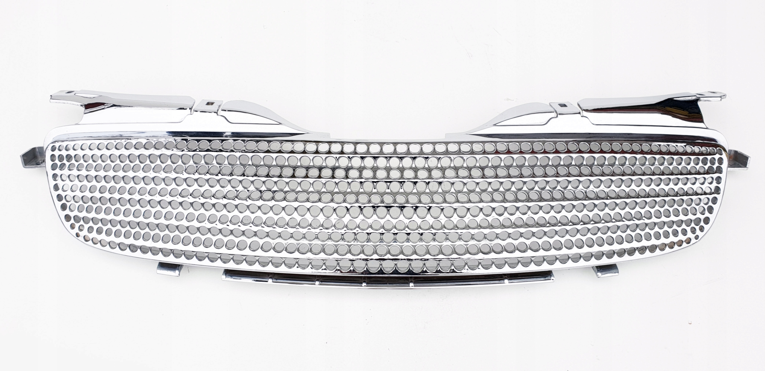 Mercedes SLK R170 grill atrapa chrom tuning bez znaczka - jak BRABUS ...