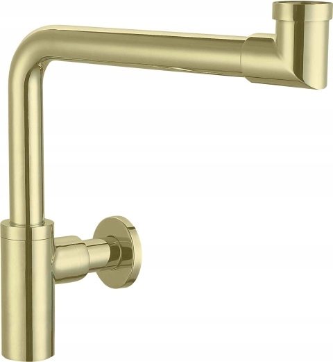 SYFON UMYWALKOWY OSZCZĘDZAJĄCY METALOWY ZŁOTY (5907726029443) • Cena ...