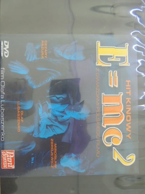 E=MC 2 | CEZARY PAZURA | POLSKI HIT KINOWY NA DVD płyta DVD 17684488961 ...