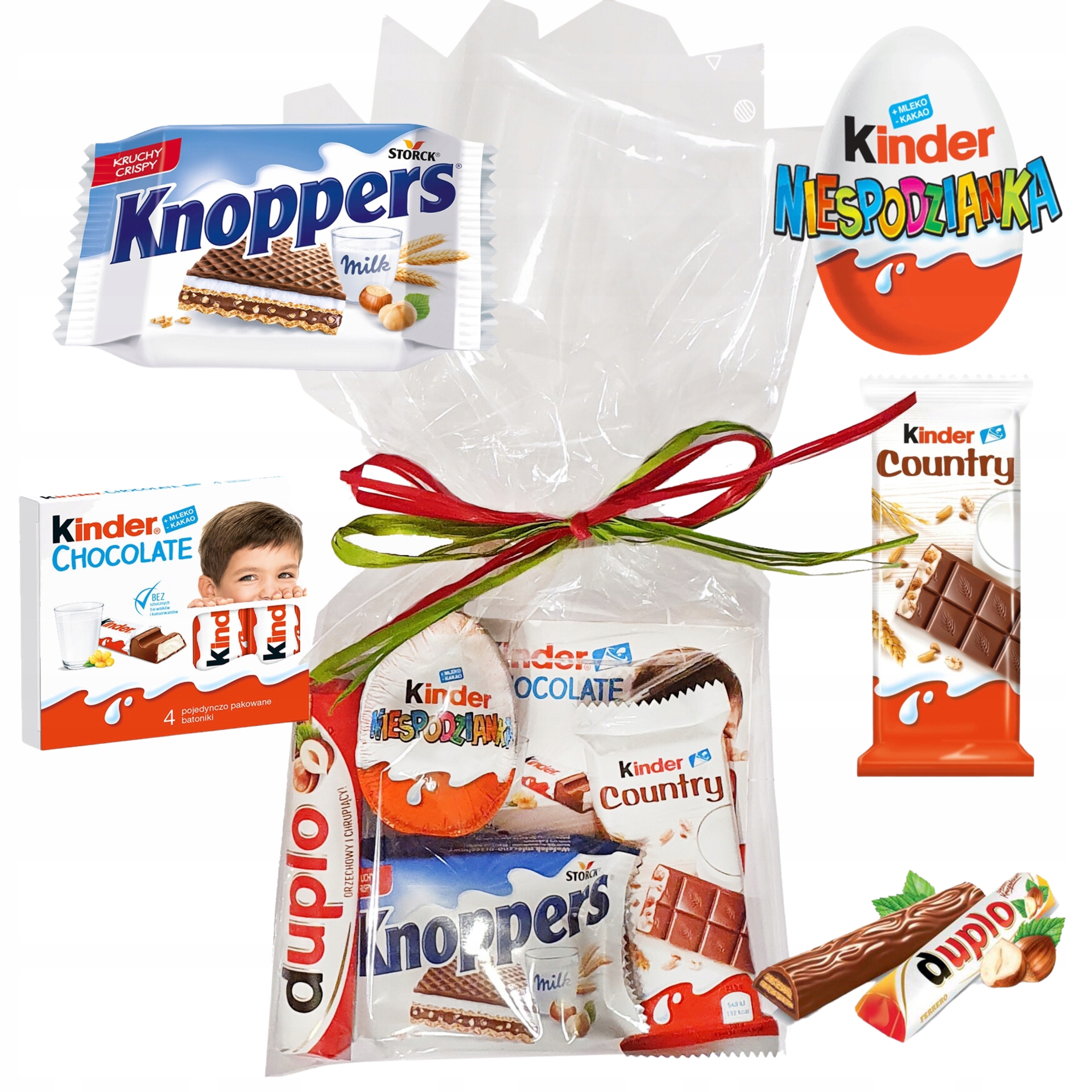 Zestaw słodyczy Kinder prezent paczka Wielkanoc (5905658628390) • Cena, Opinie • Zestawy ...