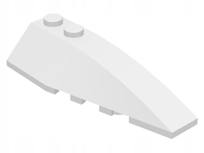 LEGO 41747 SKOS KLIN 6x2 PRAWY biały NOWY (2g) • Cena, Opinie ...