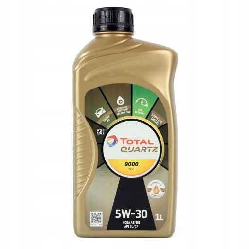 OLEJ TOTAL 5W-30 QUAR.9000 1L FUTURE NFC za 339.00CZK - Allegro