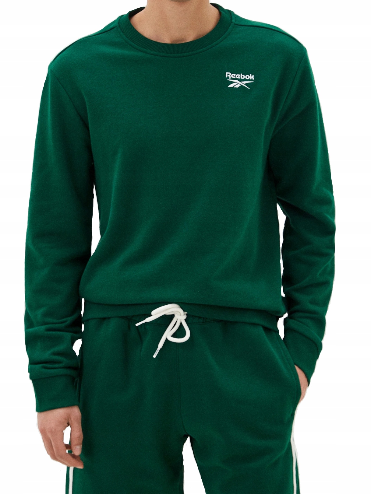 BLUZA męska REEBOK sportowa 100200315 bawełna M • Opinie - Allegro