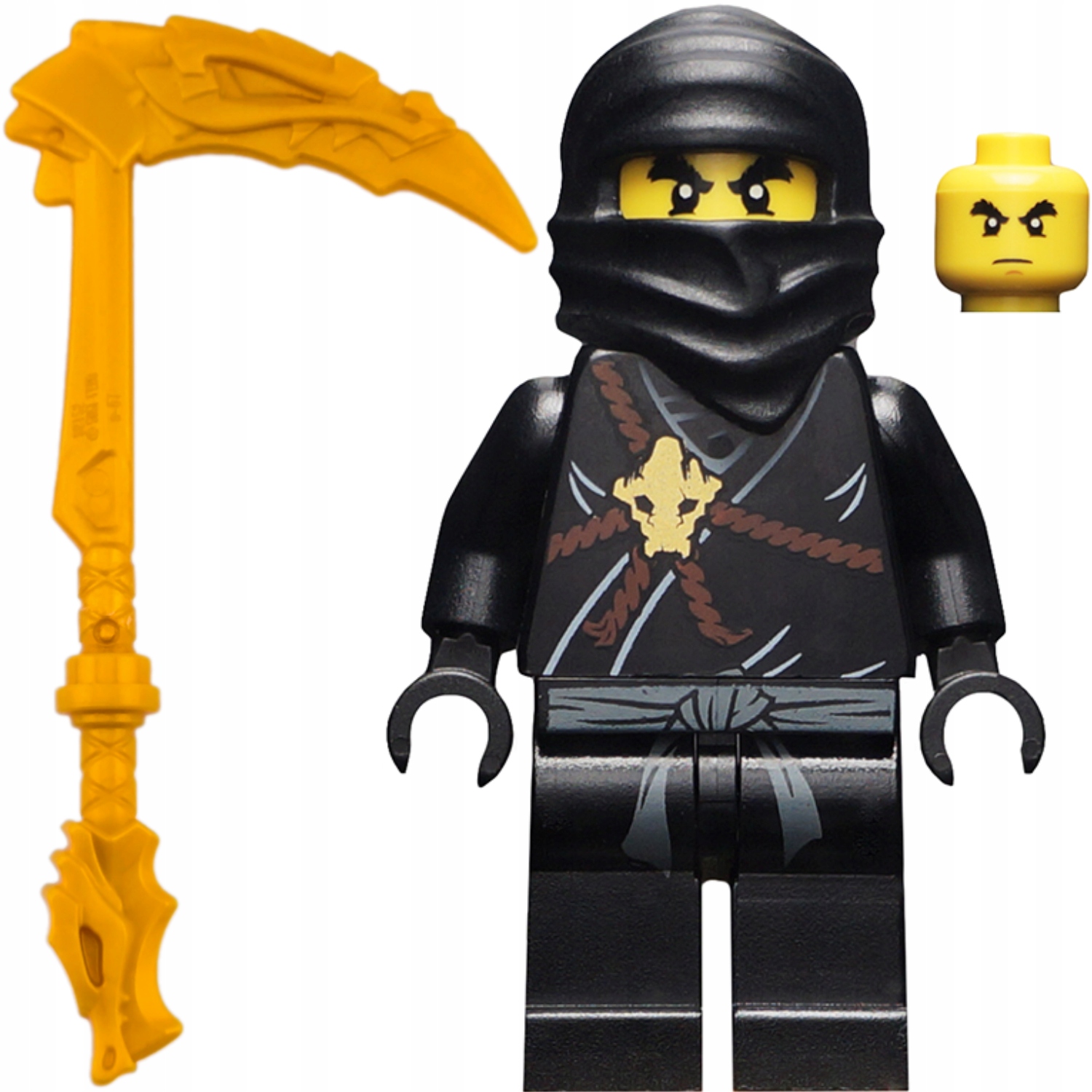 LEGO Figurka Ninjago - Cole - The Golden Weapons - njo006 + broń (kosa ...