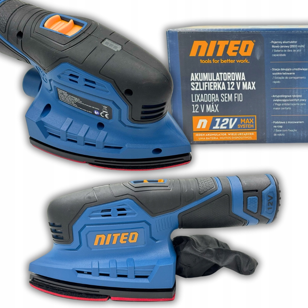 Szlifierka wielofunkcyjna Niteo 12 V • Cena, Opinie - Allegro