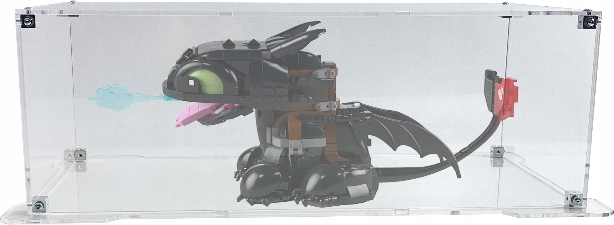 Vitrína s podstavcem pro stavebnici LEGO 10375 Jak vycvičit draka ...