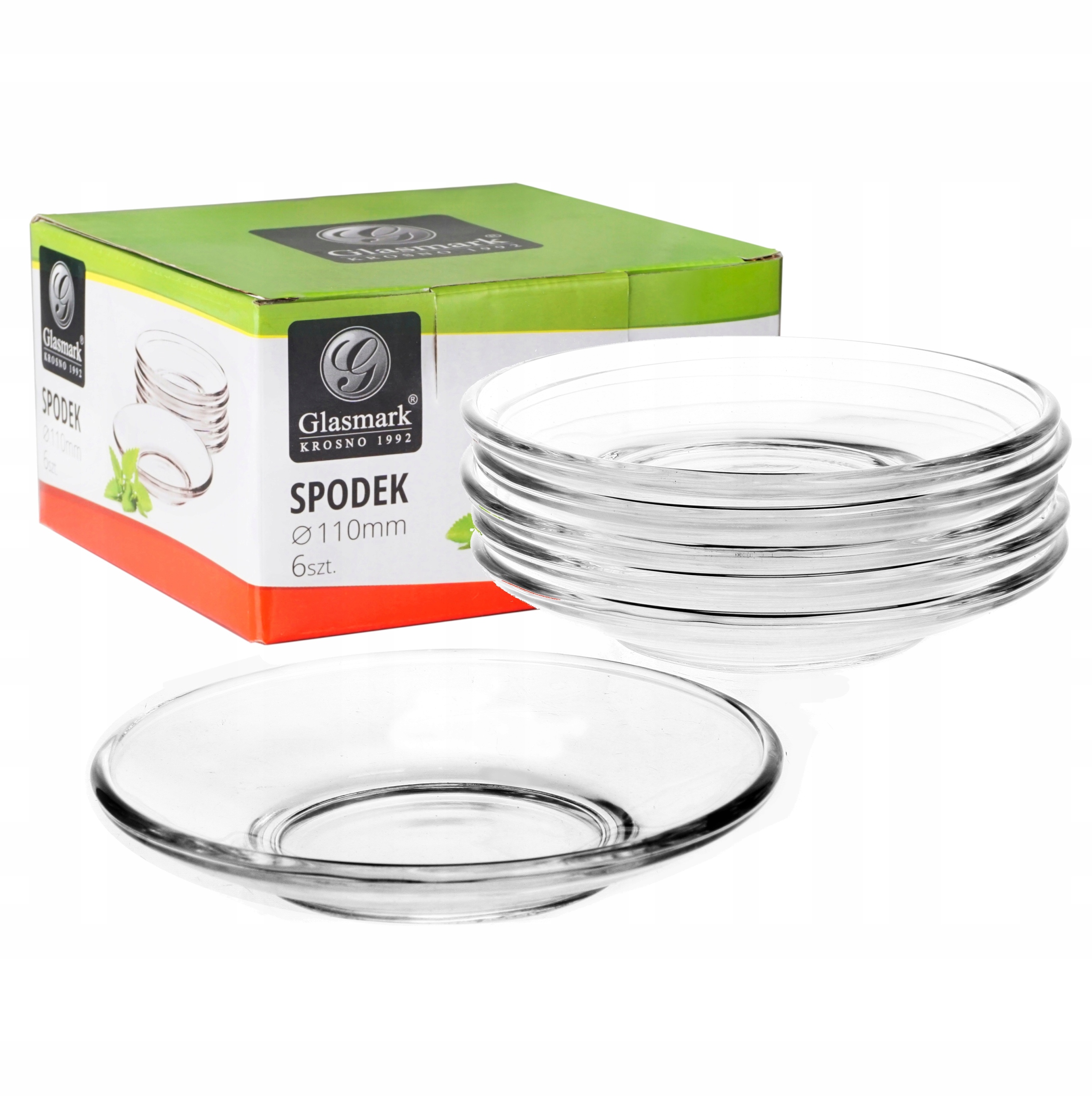 6 x SPODEK POD SZKLANKI FILIŻANKI OKRĄGŁY TALERZYK DESEROWY (5901425414500) • Cena, Opinie ...