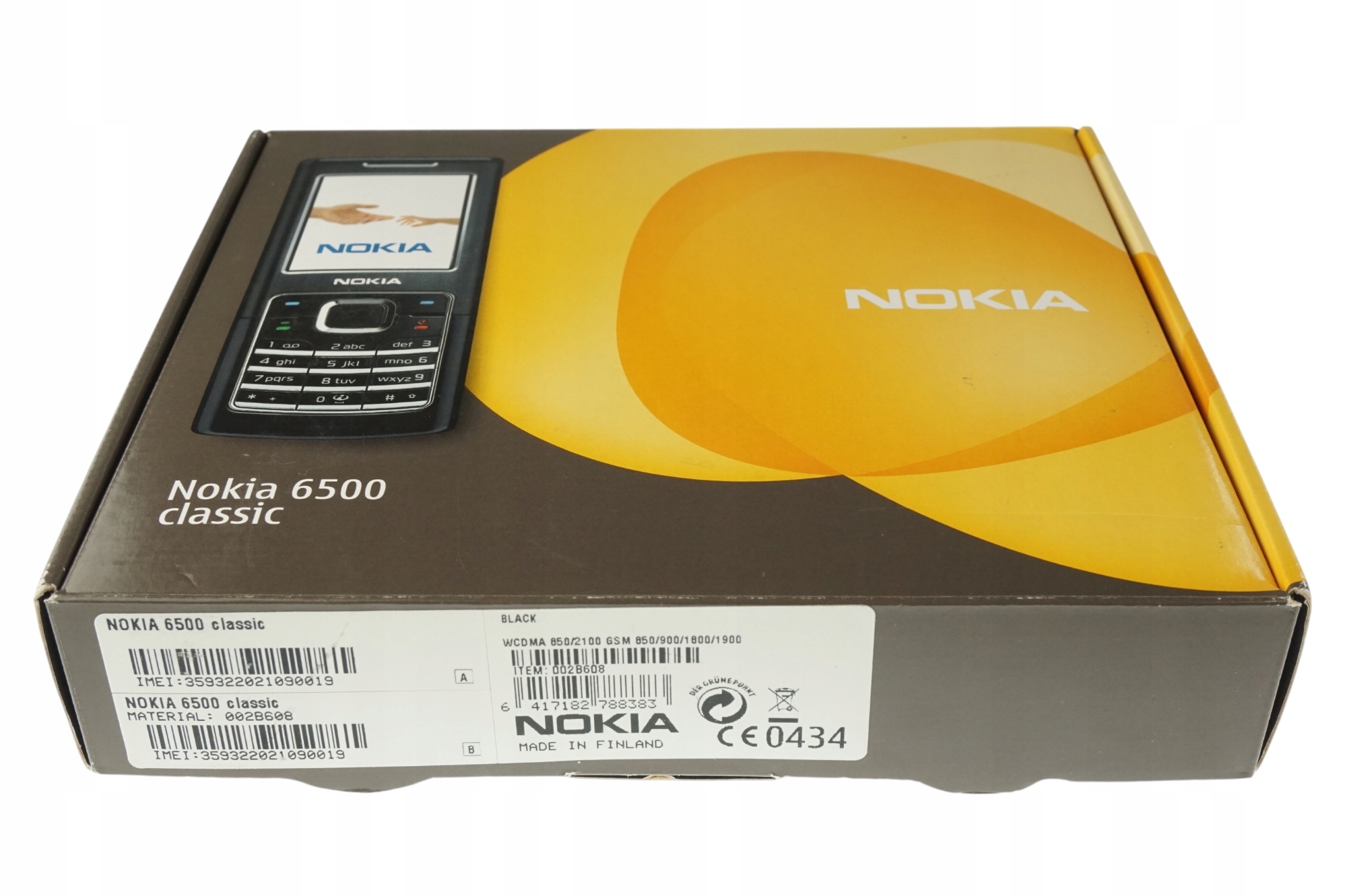 100% NOWA ORYGINALNA NOKIA 6500 CLASSIC RM-265 BLACK KOMPLET - Sklep, Opinie, Cena w Allegro