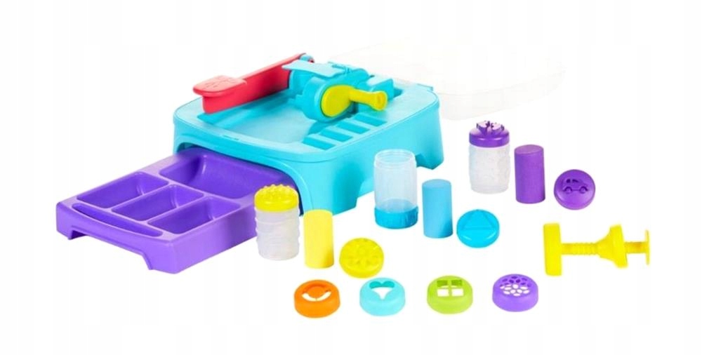 WONDER FACTORY MASA PLASTYCZNA NIE TWARDNIEJE MASZYNA LITTLE TIKES ...