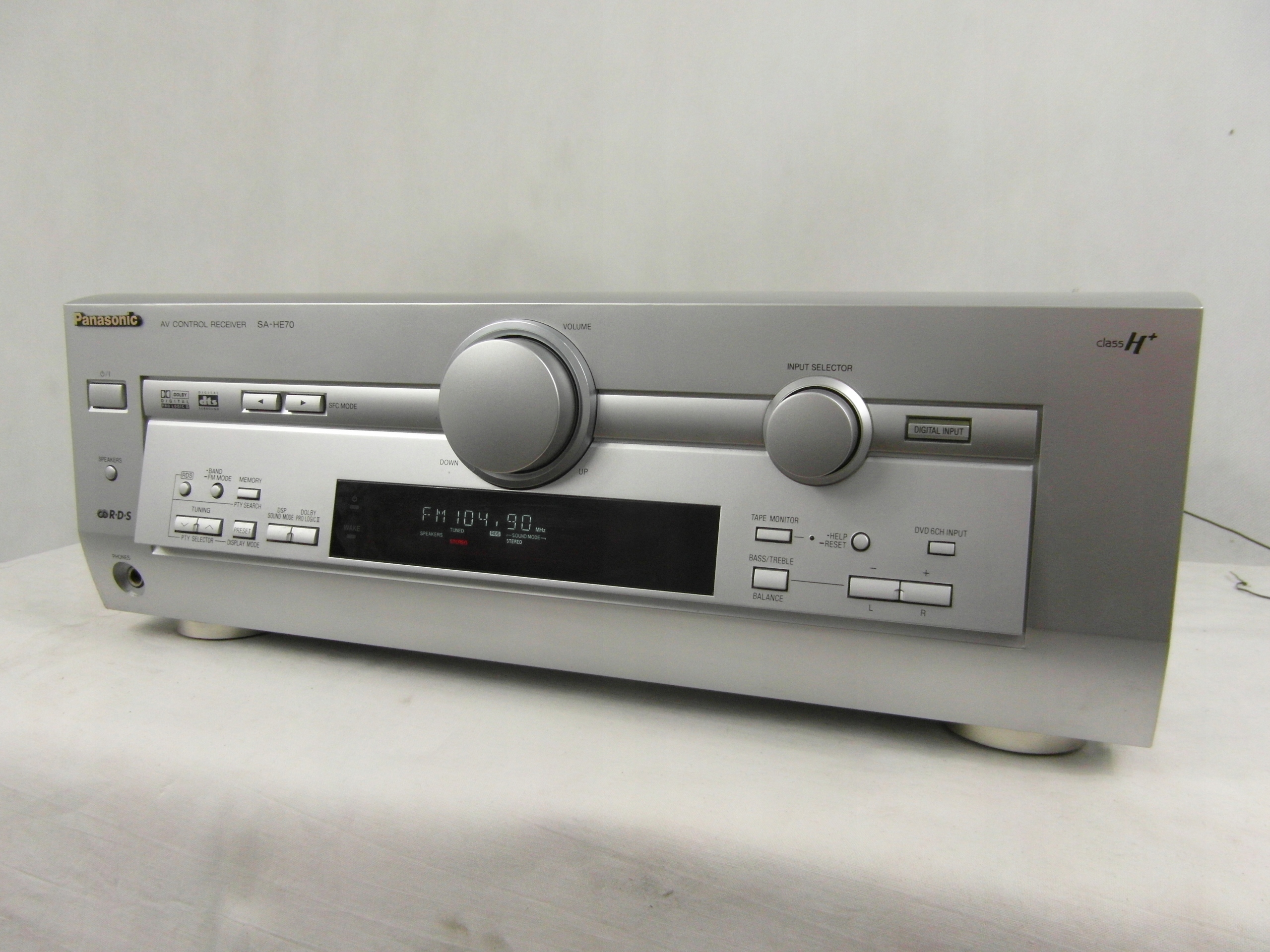 Amplituner PANASONIC SA-HE70 RDS srebrny - Sklep, Opinie, Cena w Allegro