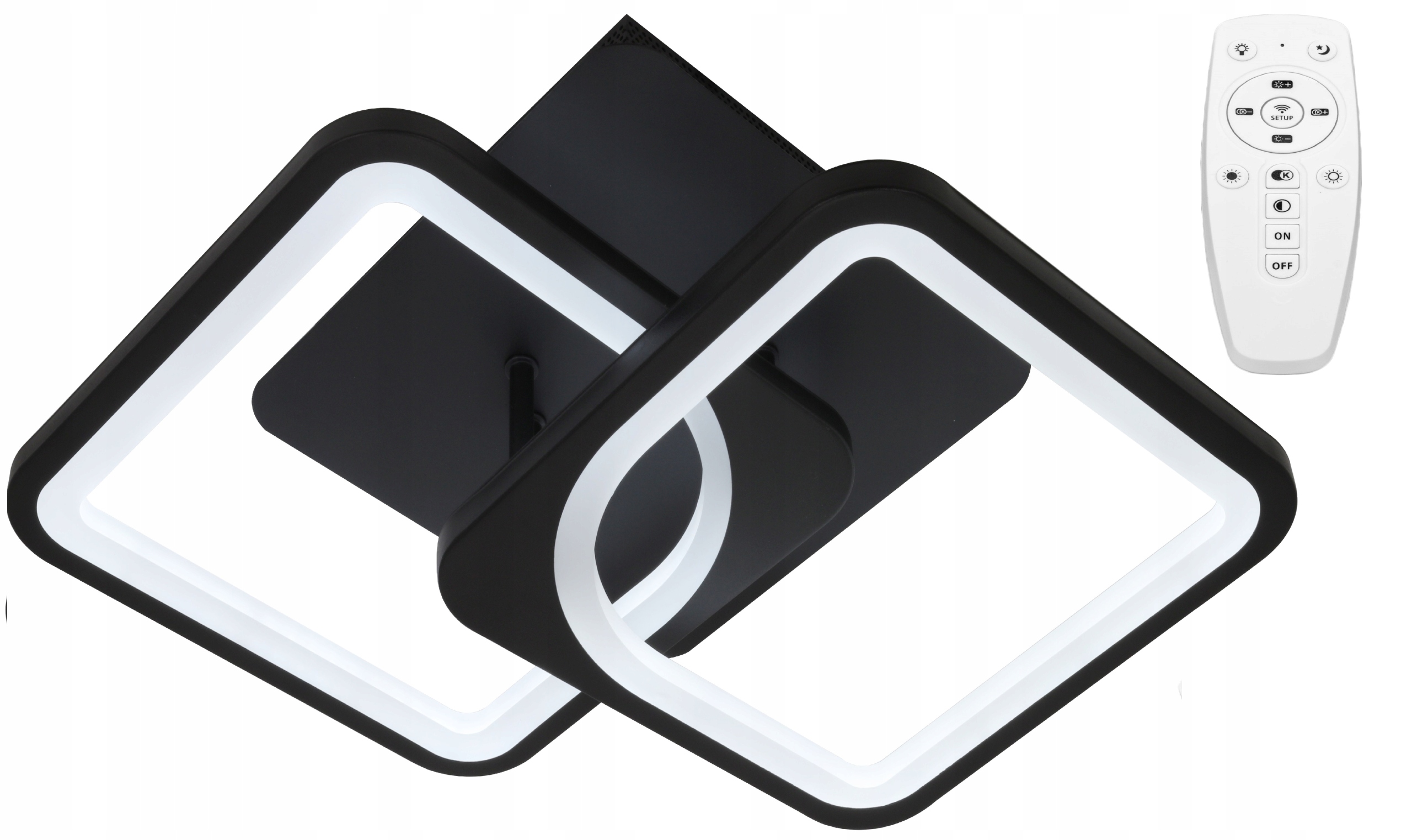 LAMPA LED RING LAMPA SUFITOWA PLAFON LED + PILOT (5905476255013) • Cena ...