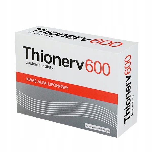 THIONERV 600mg - 30 tabletek (5902768521313) • Cena, Opinie • Pamięć ...