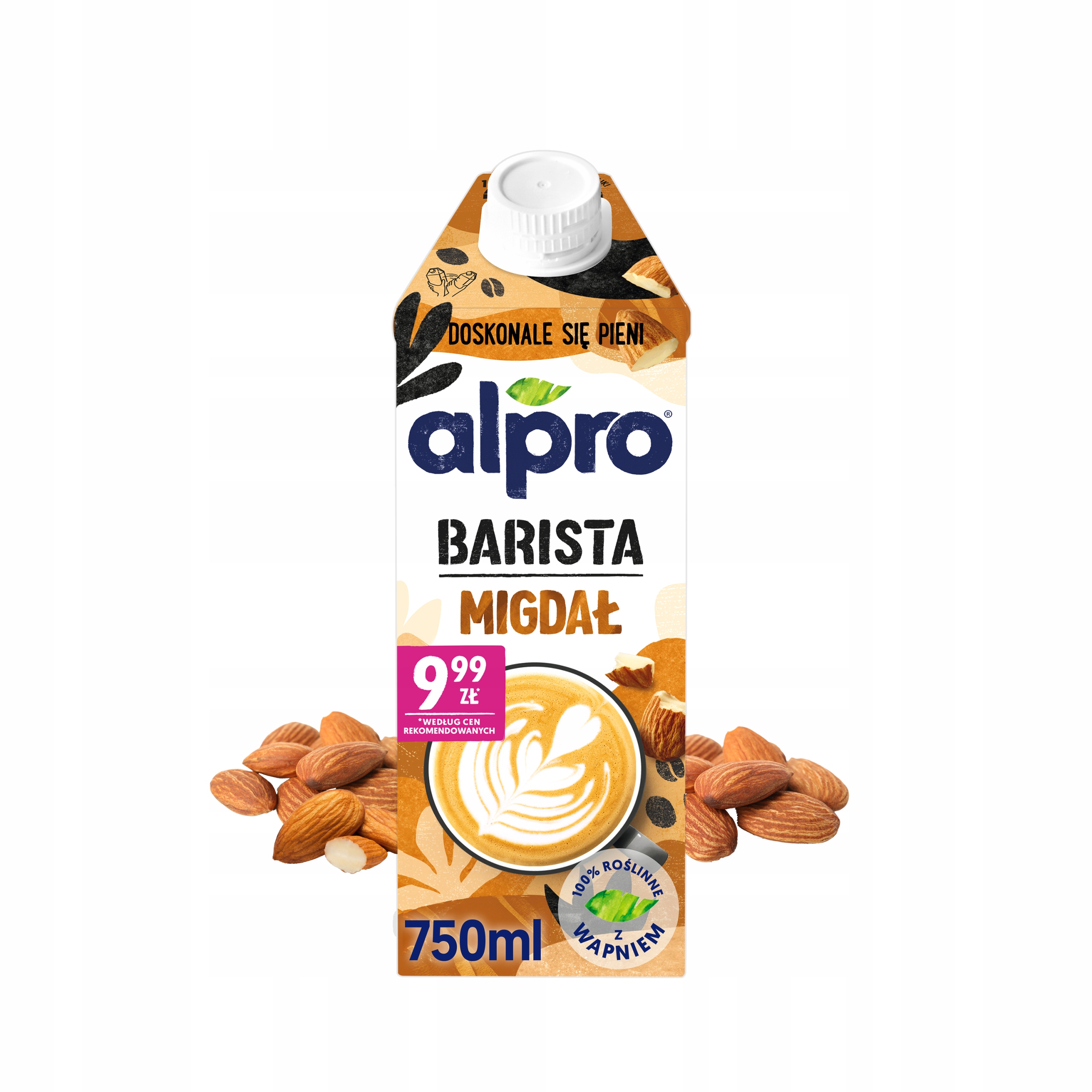 Napój migdałowy do kawy Barista Alpro 0,75L (5411188139409) • Cena, Opinie • Napoje roślinne ...