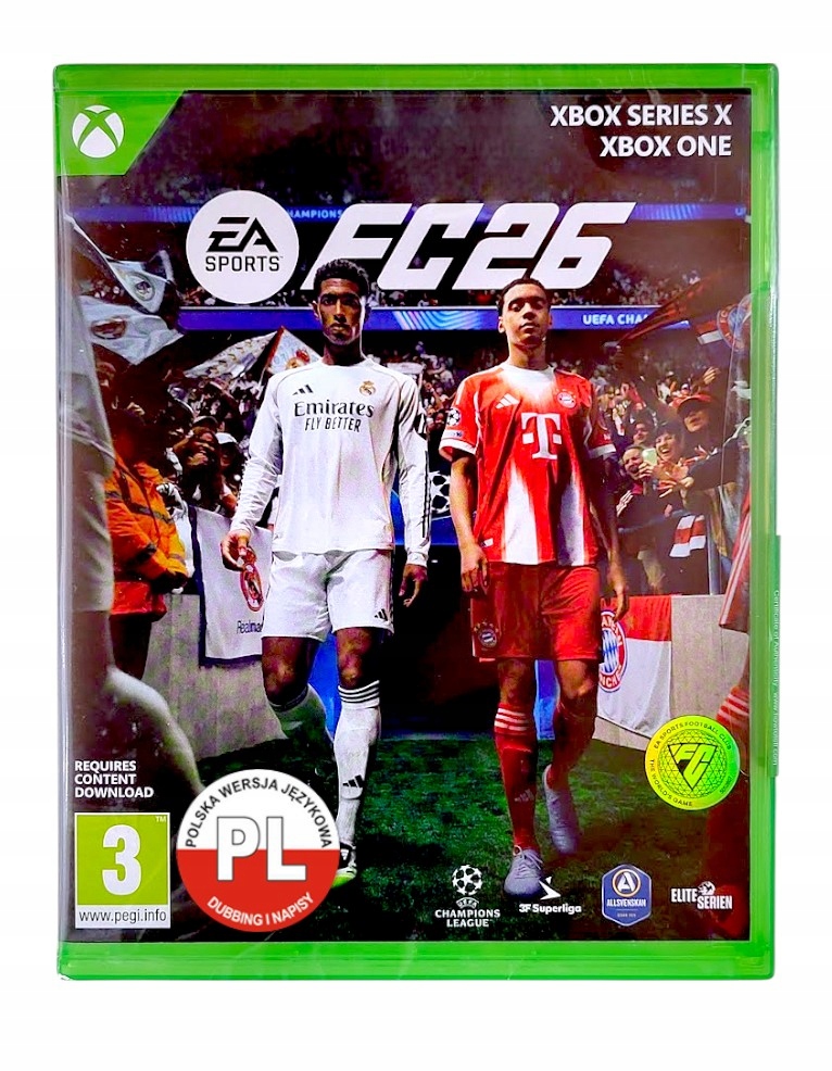 EA Sports FC 26 Xbox Series X pudełkowa - Stan: Nowy 309.00PLN - Sklepy ...