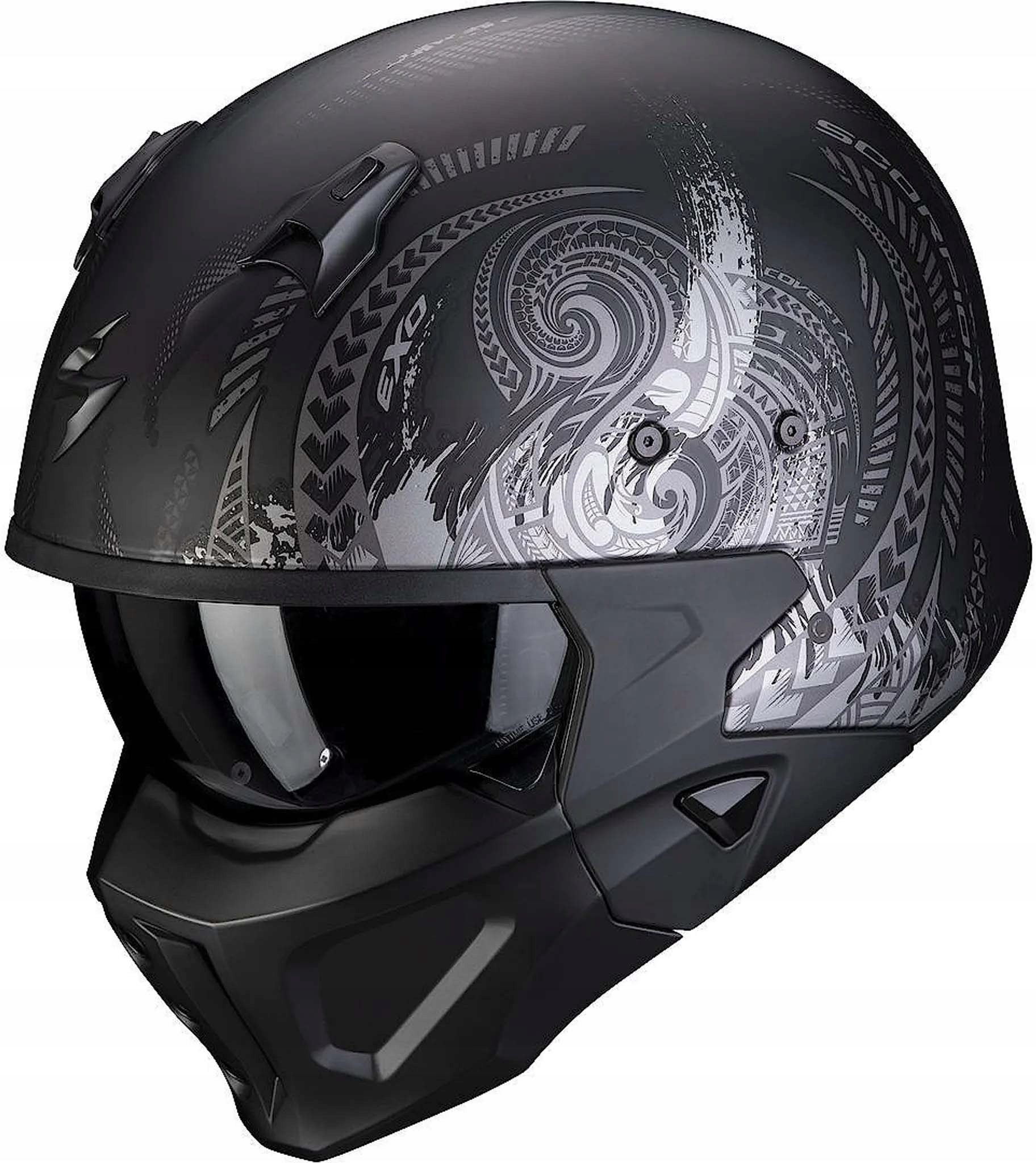 SCORPION COVERT-X Kask Motocyklowy Na Motor Chopper Crusier ...