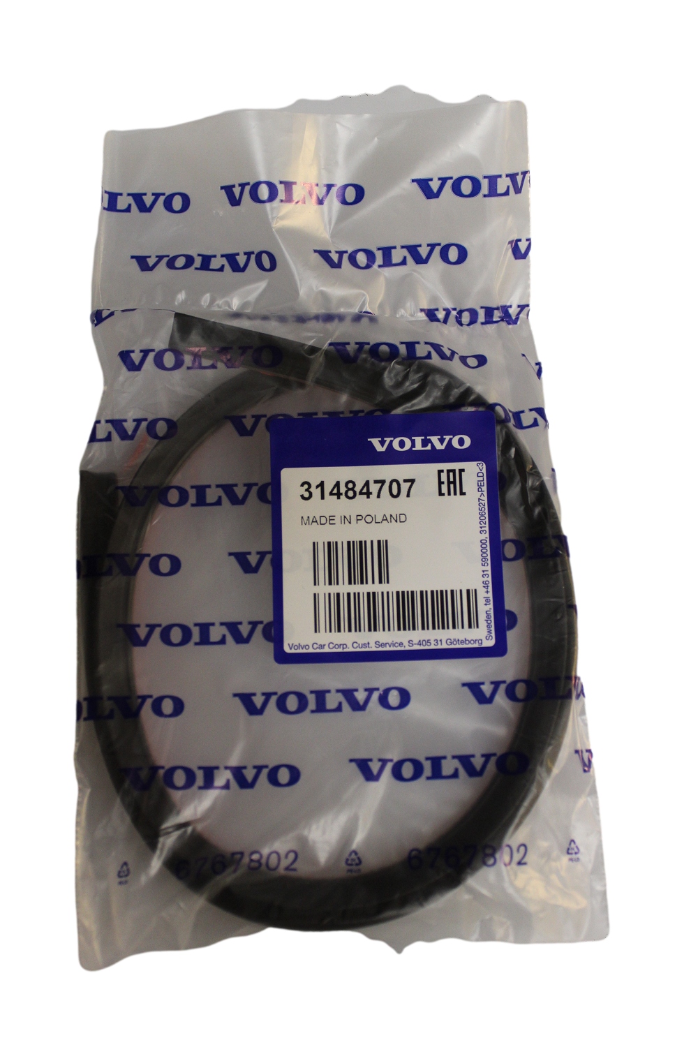 31484707 - VOLVO V60 XC60 II прокладка панорамы люк на крыше купить на ...