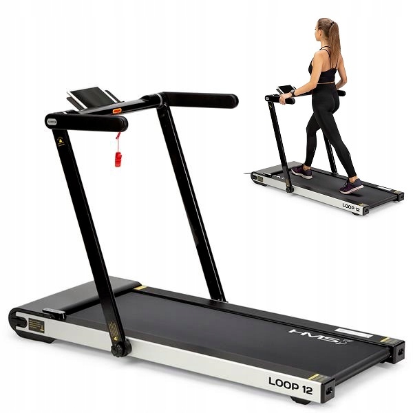 BIEŻNIA DOMOWA ELEKTRYCZNA TRENINGOWA HMS LOOP12 12KM/H SKŁADANA ...
