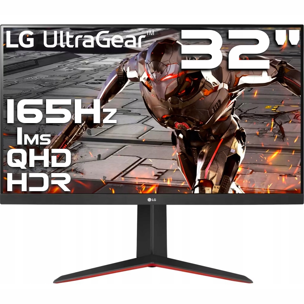 Monitor Gamingowy LG 32GN650-B 32 CALE QHD 1440p 1ms HDR VA LED - Sklep ...