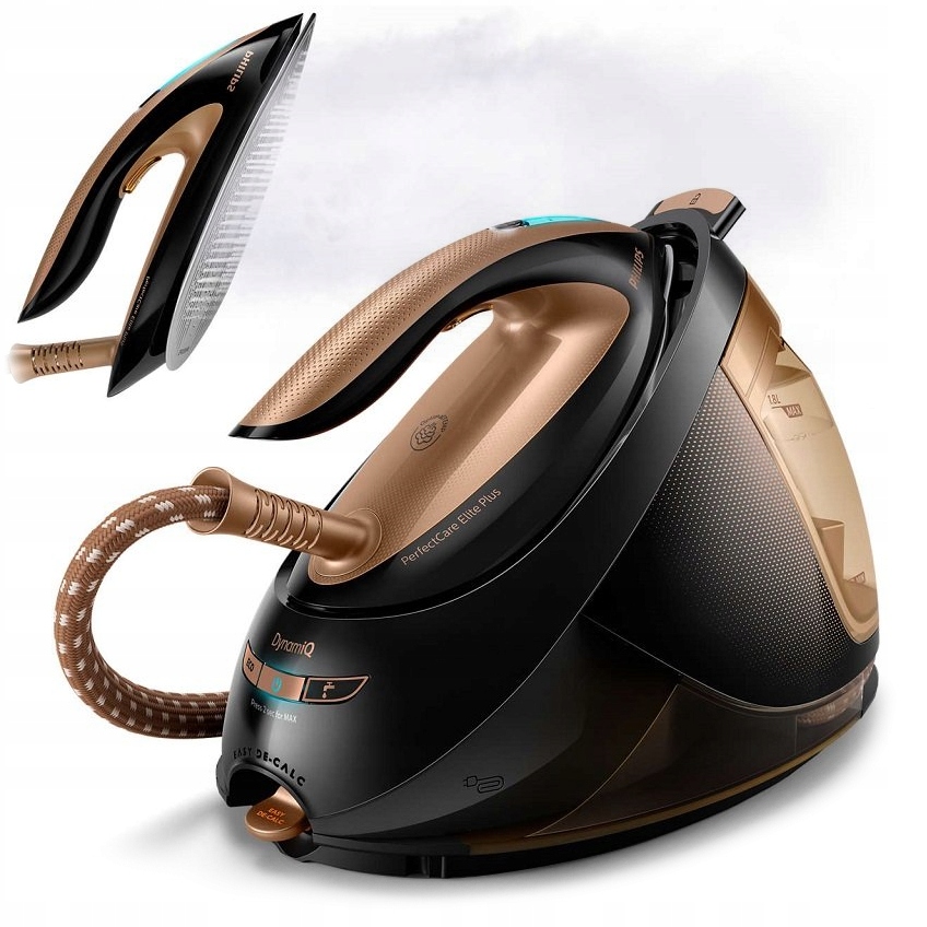 Žehlička s parním generátorem Philips GC9682/80 (2800 W; černá barva ...