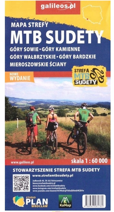 MAPA ROWEROWA STREFA MTB SUDETY NOWA 2023 1;60 000 - 11.00PLN - Allegro - Raty 0%, Darmowa ...