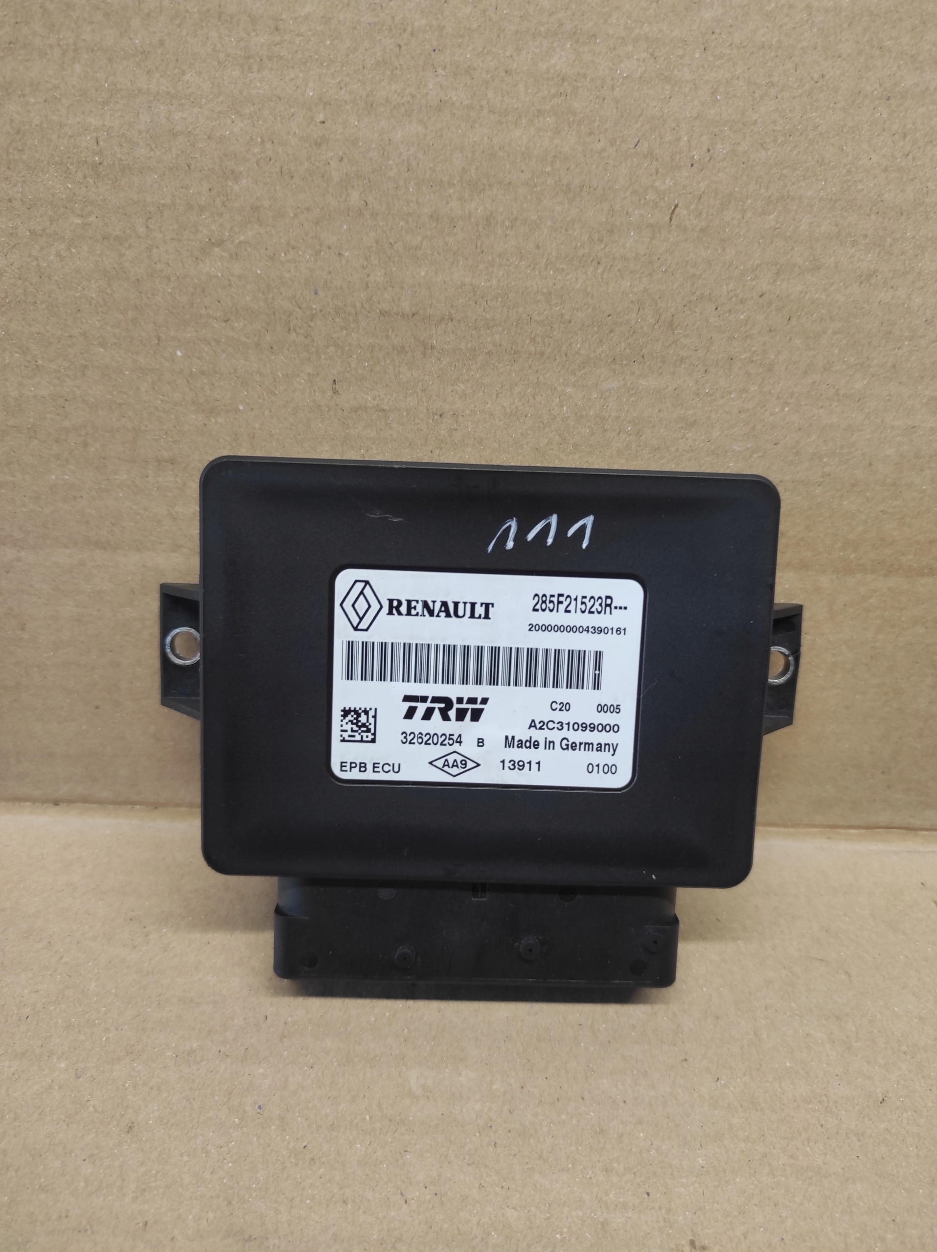 MODUŁ HAMULCA RĘCZNEGO RENAULT SCENIC III 285F21523R • Cena, Opinie - Allegro