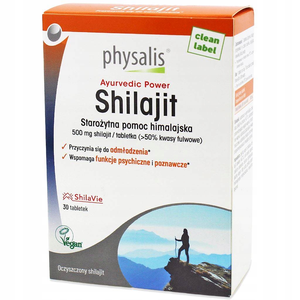 SHILAJIT 30 TABLETEK – PHYSALIS - Allegro