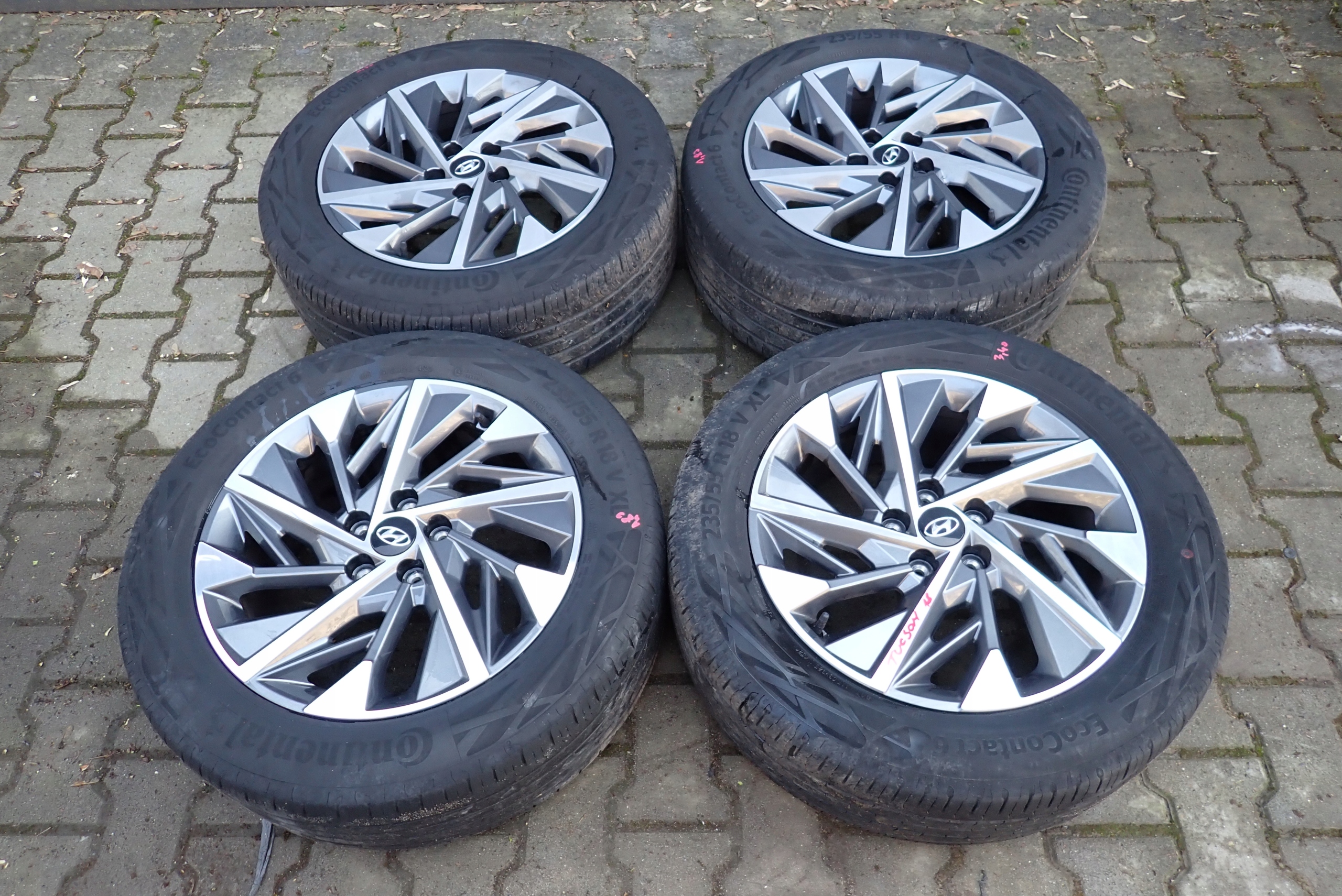 KOŁA FELGI OPONY HYUNDAI TUCSON IV 235/55/18 za 2700.00PLN z Wiry - Allegro - (17431405069)