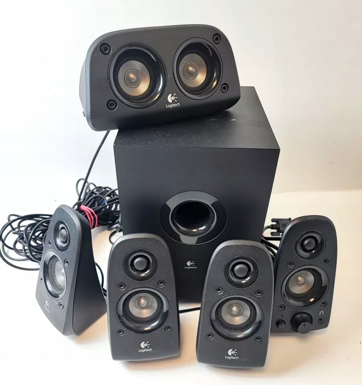 Zestaw głośników 5.1 Logitech Z506 75 W czarny - Sklep, Opinie, Cena w ...