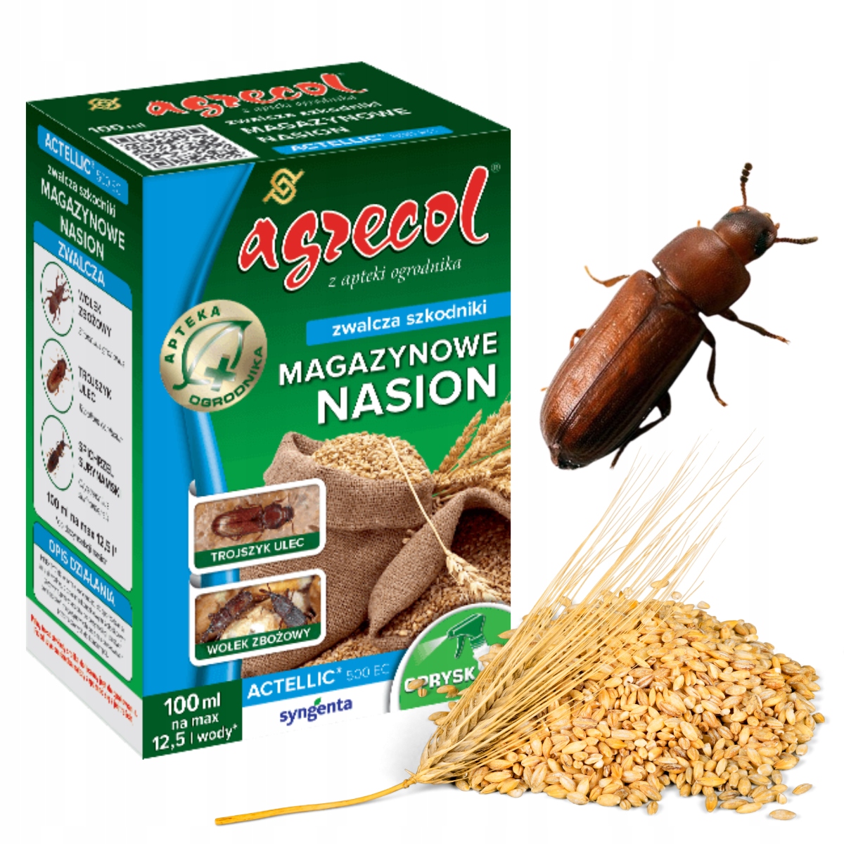 Actellic 500 EC bekämpft Vorratsschädlinge Samen 100 ml Agre