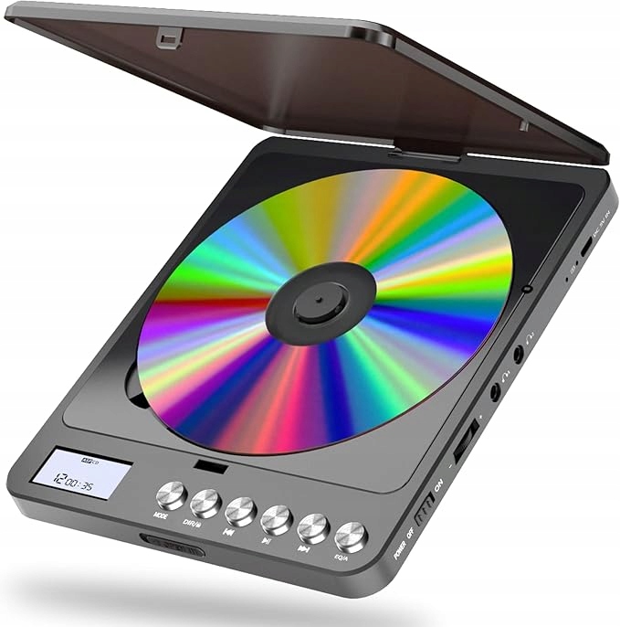 PORTABLE CD PLAYER CD744 Przenośny odtwarzacz CD OUTLET • Opinie - Allegro