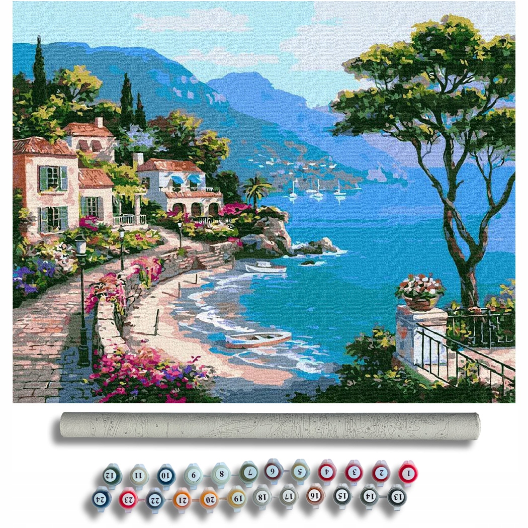 Obraz do MALOWANIA PO NUMERACH Bez Ramy Zestaw Na Prezent ARTNAPI ...