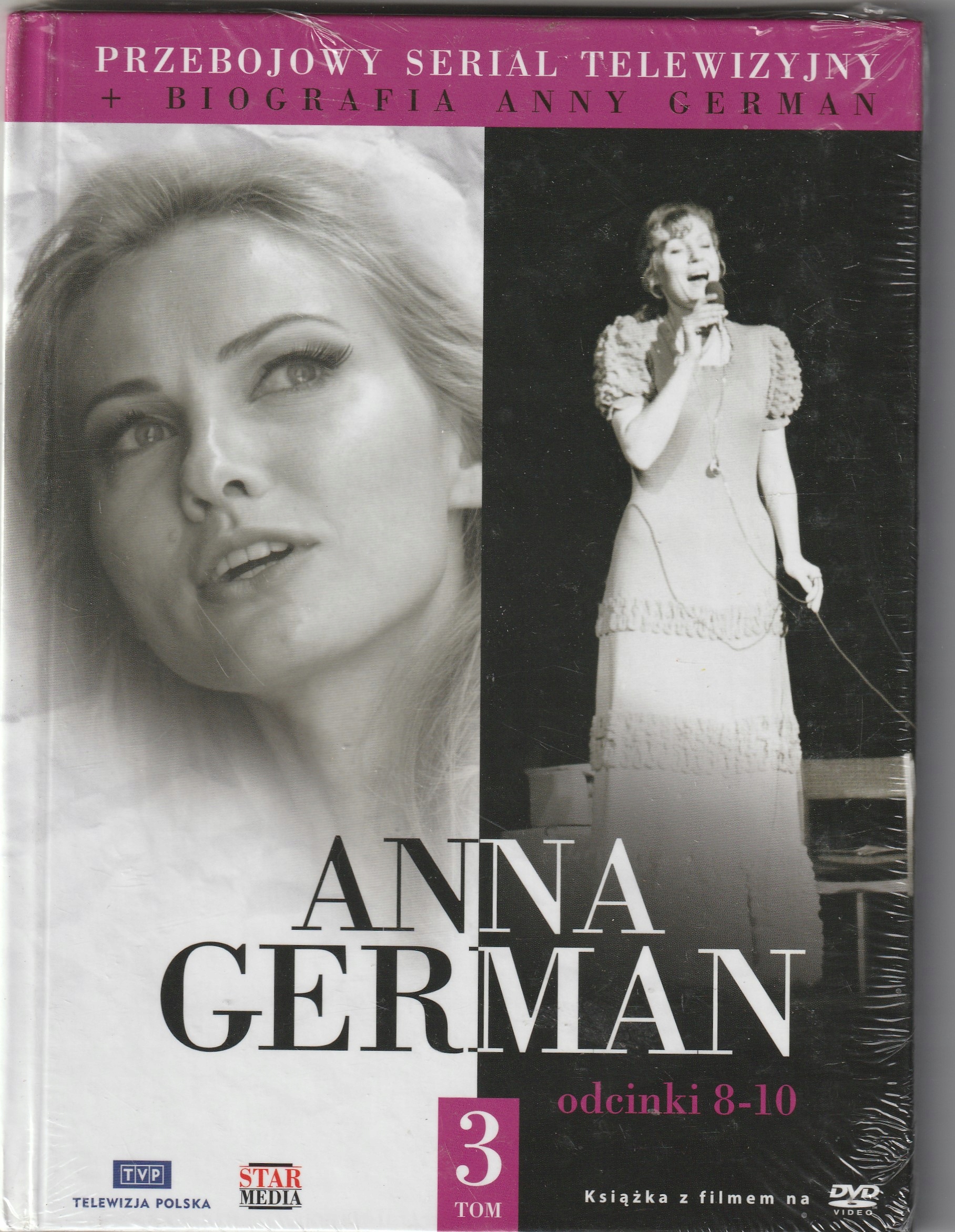 Anna German. Tajemnica białego anioła. Odcinki 8-10 płyta DVD • Cena ...